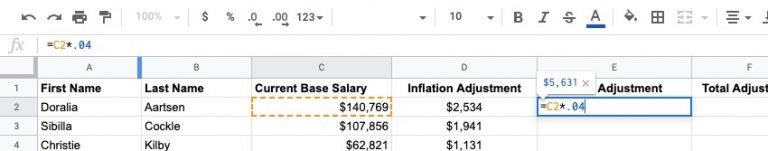 Annual Compensation Reviews with Google Sheets (Free Template)