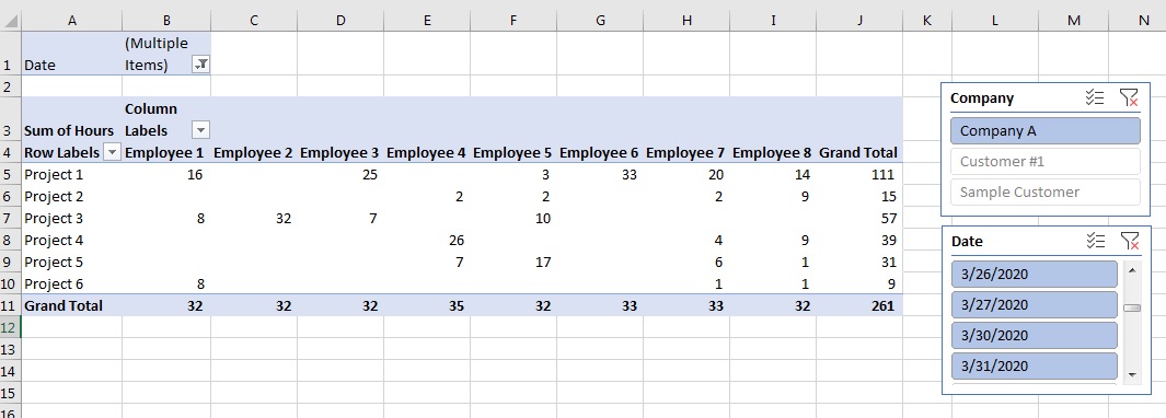Tutorial Building A Timesheet Automated Report In Excel With Power Query