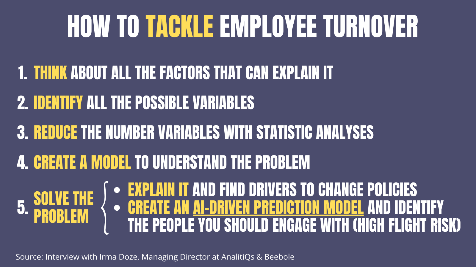 Avoid crisis: How to *really* use AI to Predict Employee Turnover [+ 3 ...